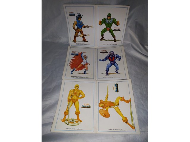 Lot Ex Yu Razglednica Masters of The Universe