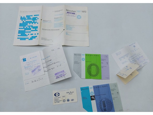 Put na Olimpijske Igre MINHEN 1972 CENTROTURIST YU