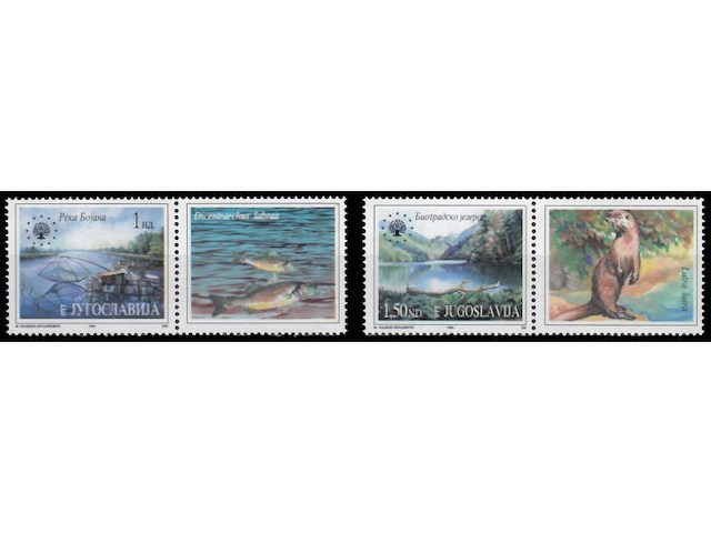 ZAŠTITA PRIRODE 1994 VINJETA DESNO