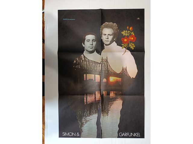 SIMON and GARFUNKEL Bookends LP + Poster 5