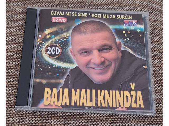 2CD-BAJA MALI KNINDŽA-UŽIVO-UBI ME TUGA ZA KRAJINOM-