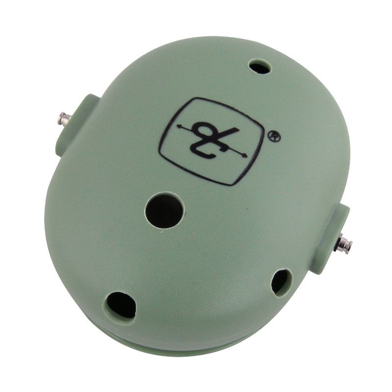 David Clark - 15253P-03 - Green Plastic Dome LH - Drilled