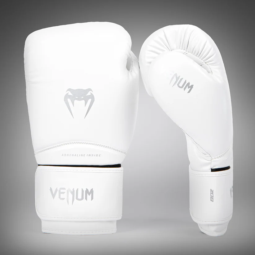 VENUM CONTENDER 1.5 RUKAVICE ZA BOKS – White/Silver
