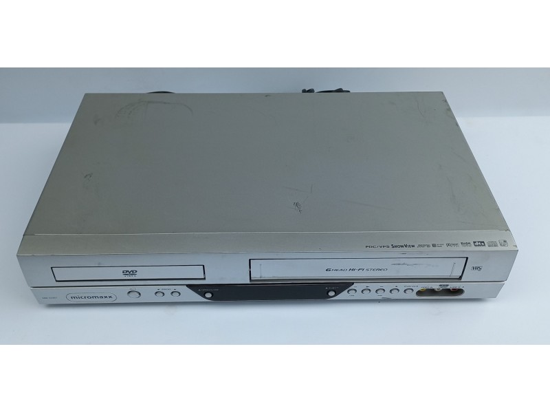 DVD+Videorekorder 6 HEAD HI-FI STEREO micromaxx Germany