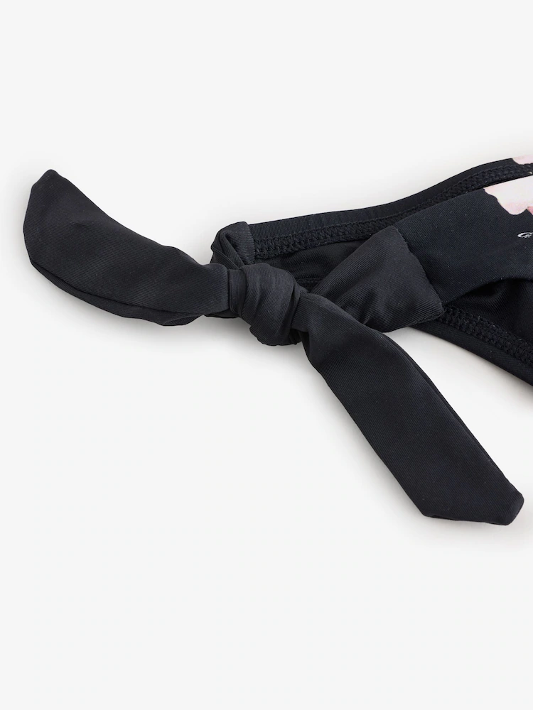 B by Ted Baker Tie Side Crno Cvetni uzorak Bikini Gaćice
