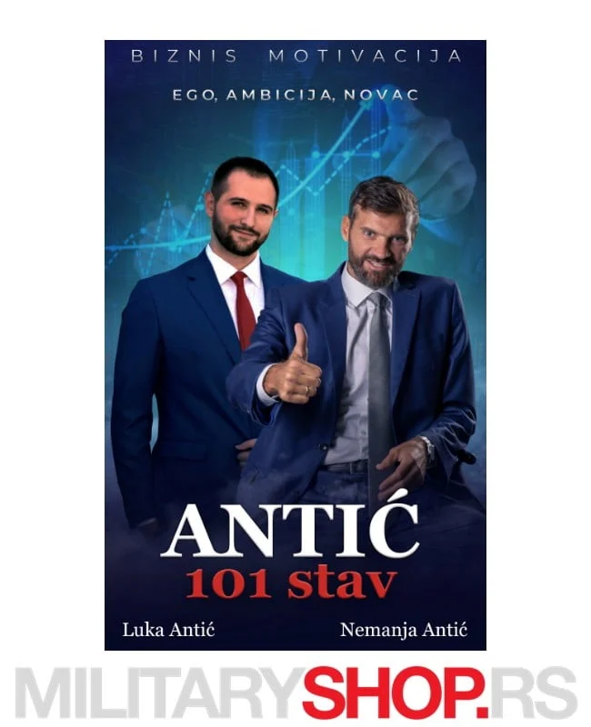 Knjiga Nemanja Antić – Biznis Motivacija 101 Stav