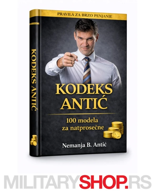 Kodeks Antić – 100 Mentalnih Modela Za Natprosečne – Tvrdi Povez
