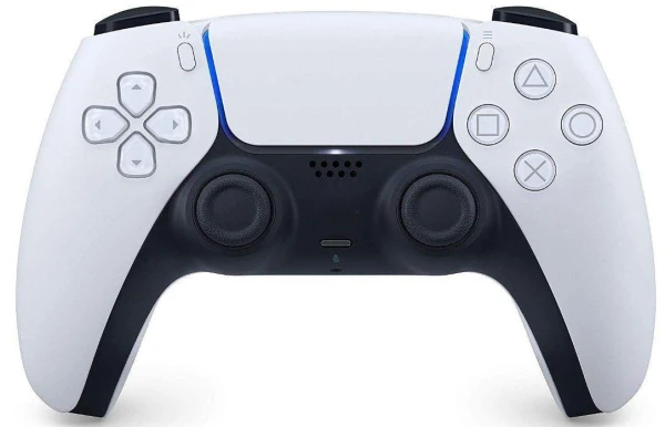 Bežični gamepad Gembird PS5/PC/Vibracija/Trigger/AUX/touchpad/grey-white
