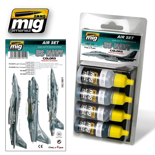 AMMO of Mig Jimenez A.MIG 7201 USN Set 1 From `80s to Present