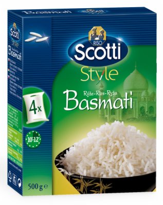 PIRINAČ DUGO ZRNO BASMATI RISO SCOTTI 4X125G