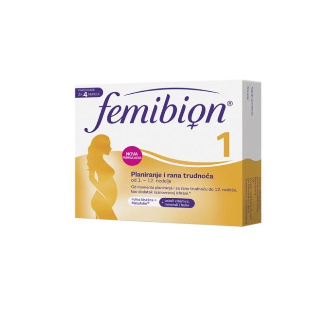 FEMIBION 1, 28 TABLETA