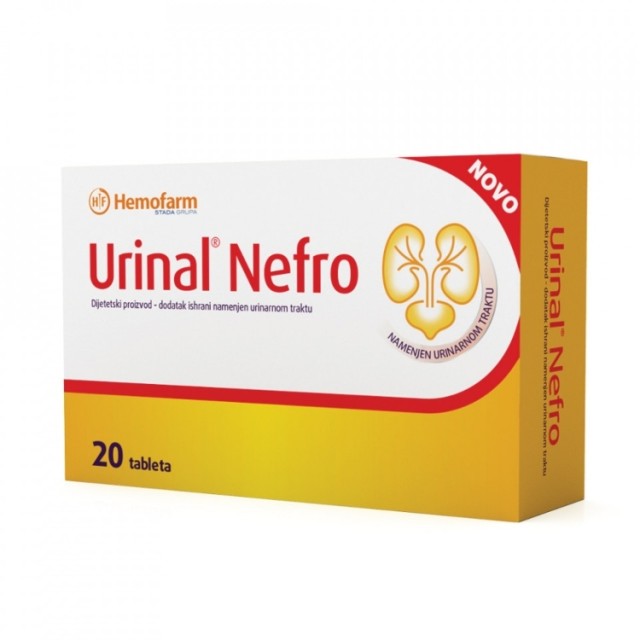 URINAL NEFRO 20 TABLETA