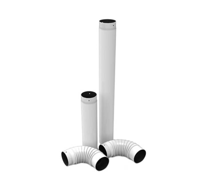 Alfa Plam Set dimnih cevi FI118 - Beli