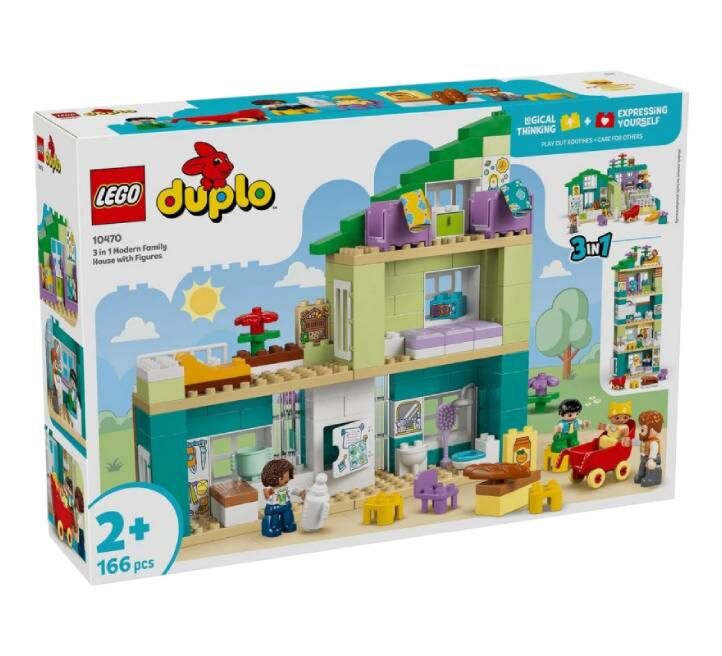LEGO 3 u 1 Savremena porodična kuća sa figurama LE10470