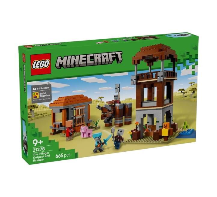 LEGO Minecraft Predstraža pilidžera i ravadžer LE21278