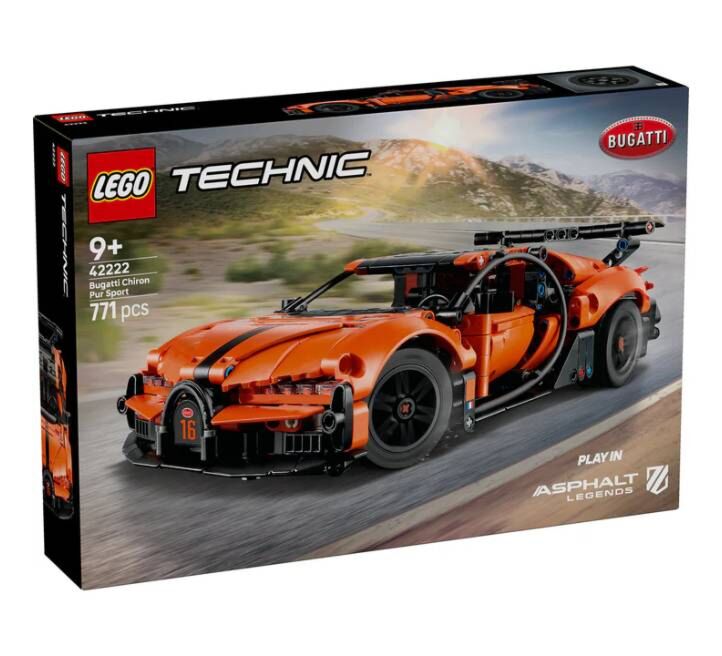 LEGO Bugatti Chiron Pur Sport hiperautomobil LE42222