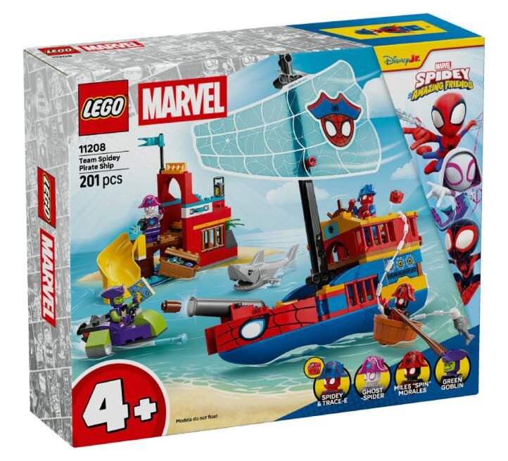 LEGO Piratski brod Spajdijevog tima LE11208