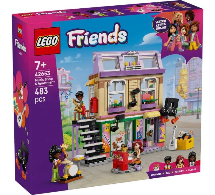LEGO Muzička prodavnica i stan LE42653