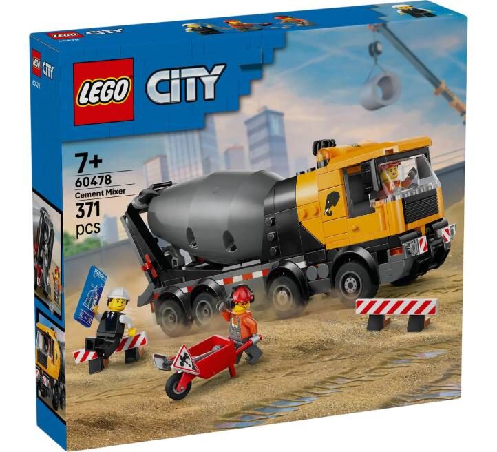 LEGO Mešalica za cement LE60478
