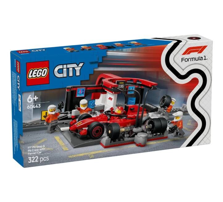LEGO Pitstop i ekipa sa Ferrari formulom LE60443