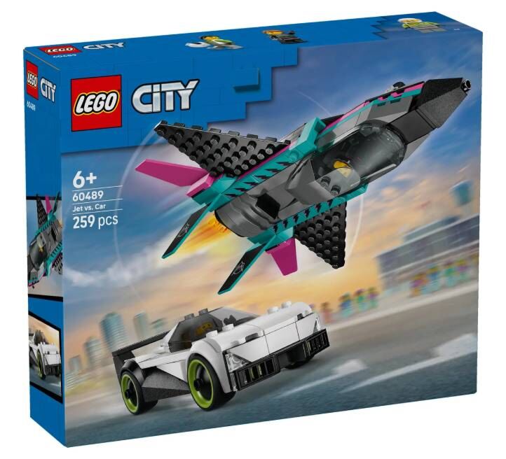 LEGO Mlaznjak protiv automobila LE60489