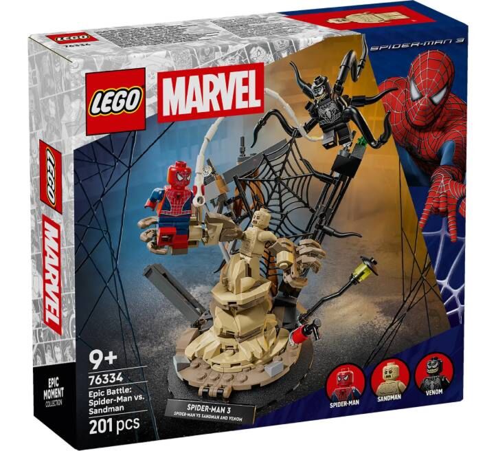 LEGO Epska bitka - Spajdermen protiv Sendmena LE76334