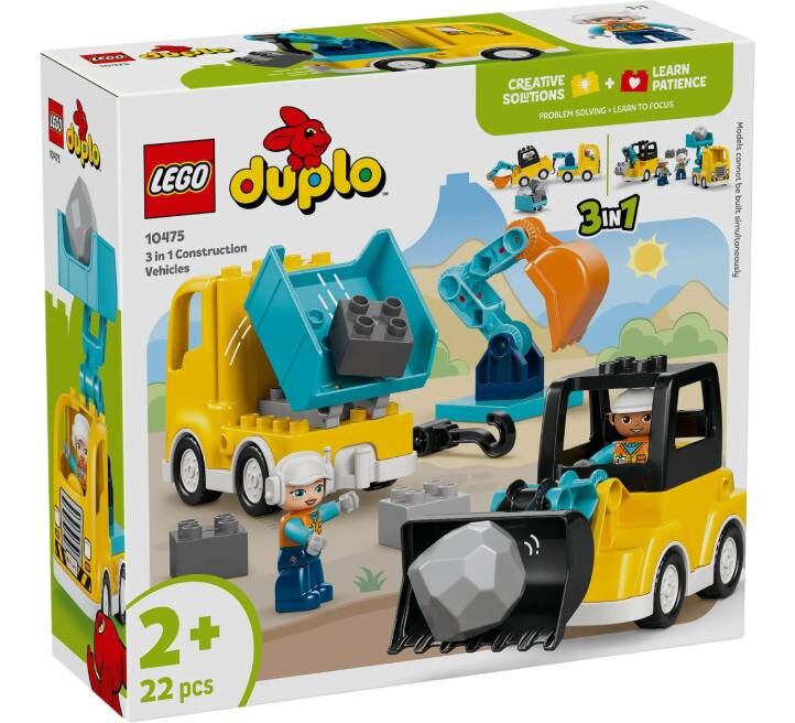 LEGO 3 u 1 Građevinska vozila LE10475