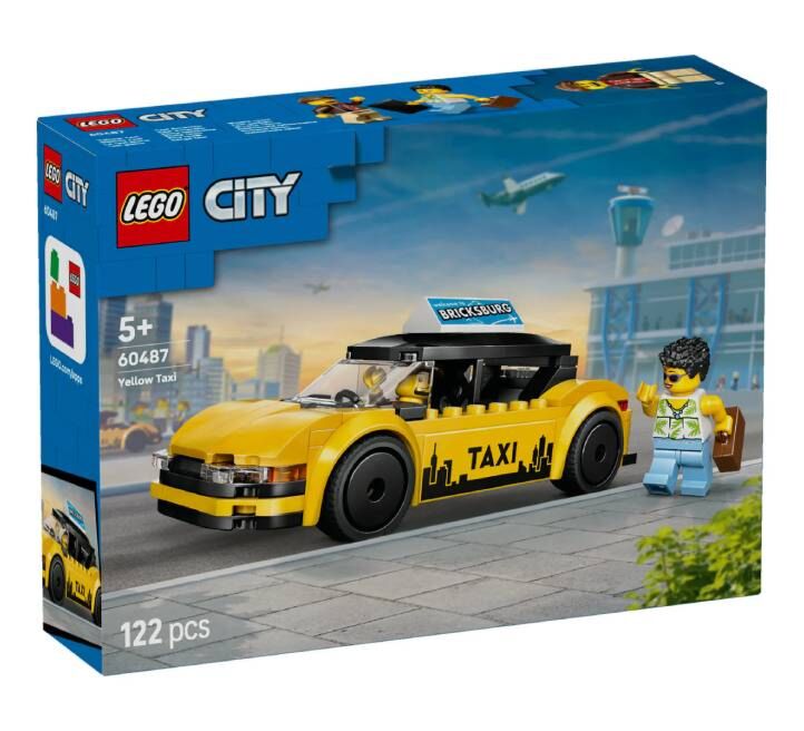 LEGO City Žuti taksi LE60487