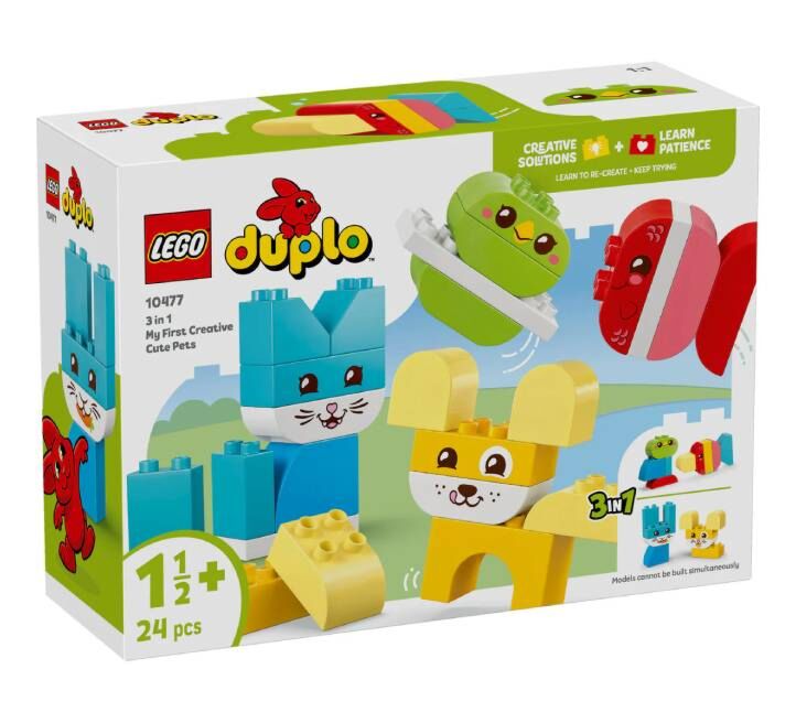 LEGO 3 u 1 Moji prvi kreativni slatki kućni ljubimci LE10477