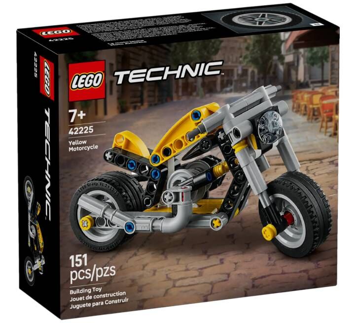 LEGO Žuti motocikl LE42225