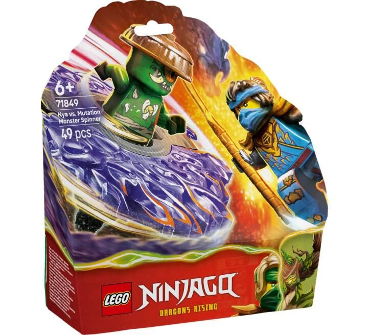 LEGO Nia protiv elementarnog čudovišnog spinera LE71849