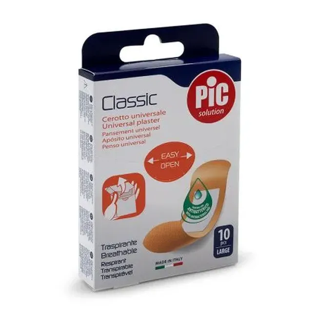 Pic Solution Classic Large antibakterijski flasteri 10 komada