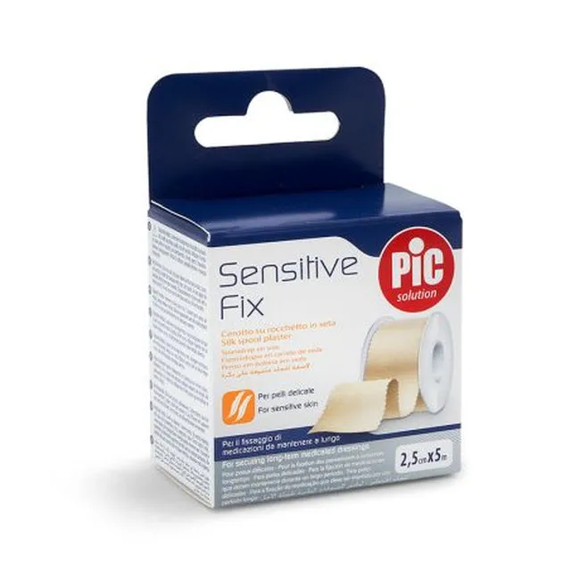 Pic Solution Sensitive Fix flaster kalem svila 5m x 2,5cm