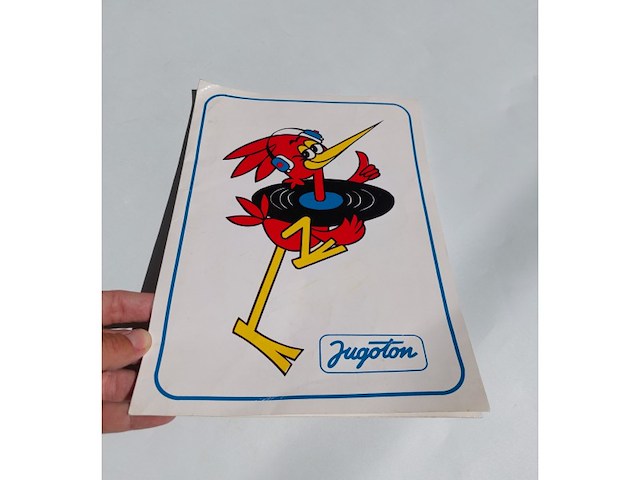 Jugoton predivna fascikla kartonska Jugodlavija