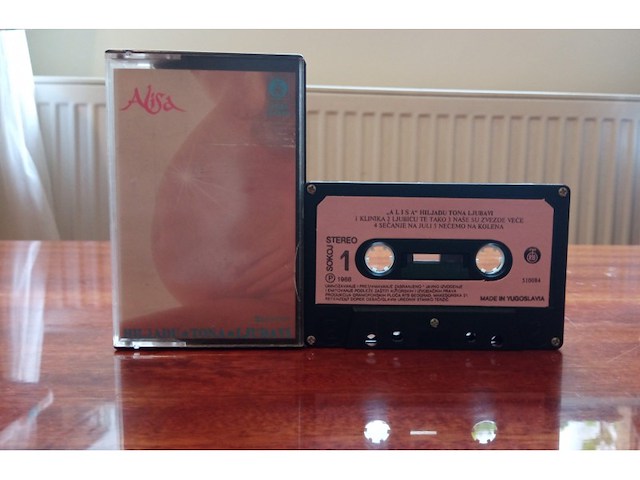 Alisa - Hiljadu tona ljubavi ( PGPRTB 1988 ) Kaseta