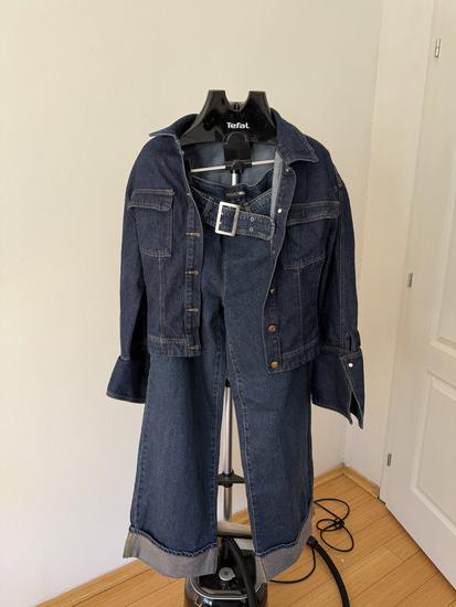Fashion Nova teksas set NOVI