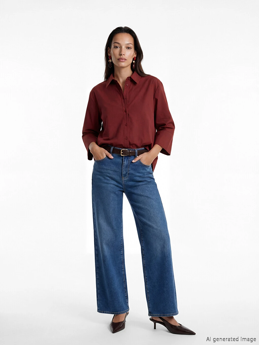 LCW EVERYDAY Poplin Ženska Košulja