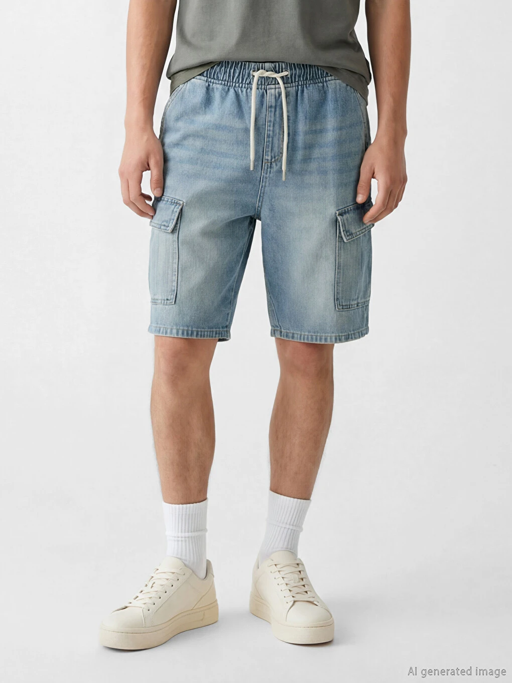 LCW Jeans Standardni Muški Teksas Šorts Cargo Kroja