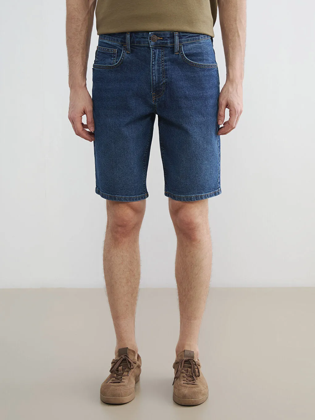 LCW Jeans Slim Fit Muški Teksas Šorts