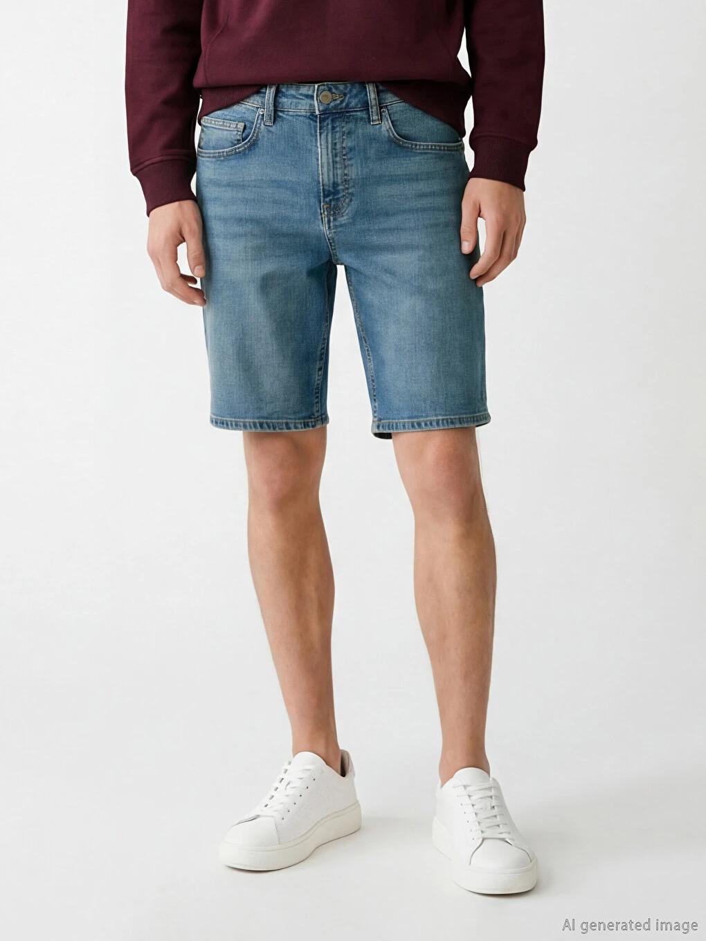 LCW Jeans Slim Fit Muški Teksas Šorts
