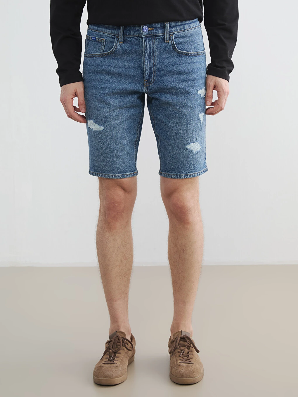 LCW Jeans Slim Fit Muški Teksas Šorts