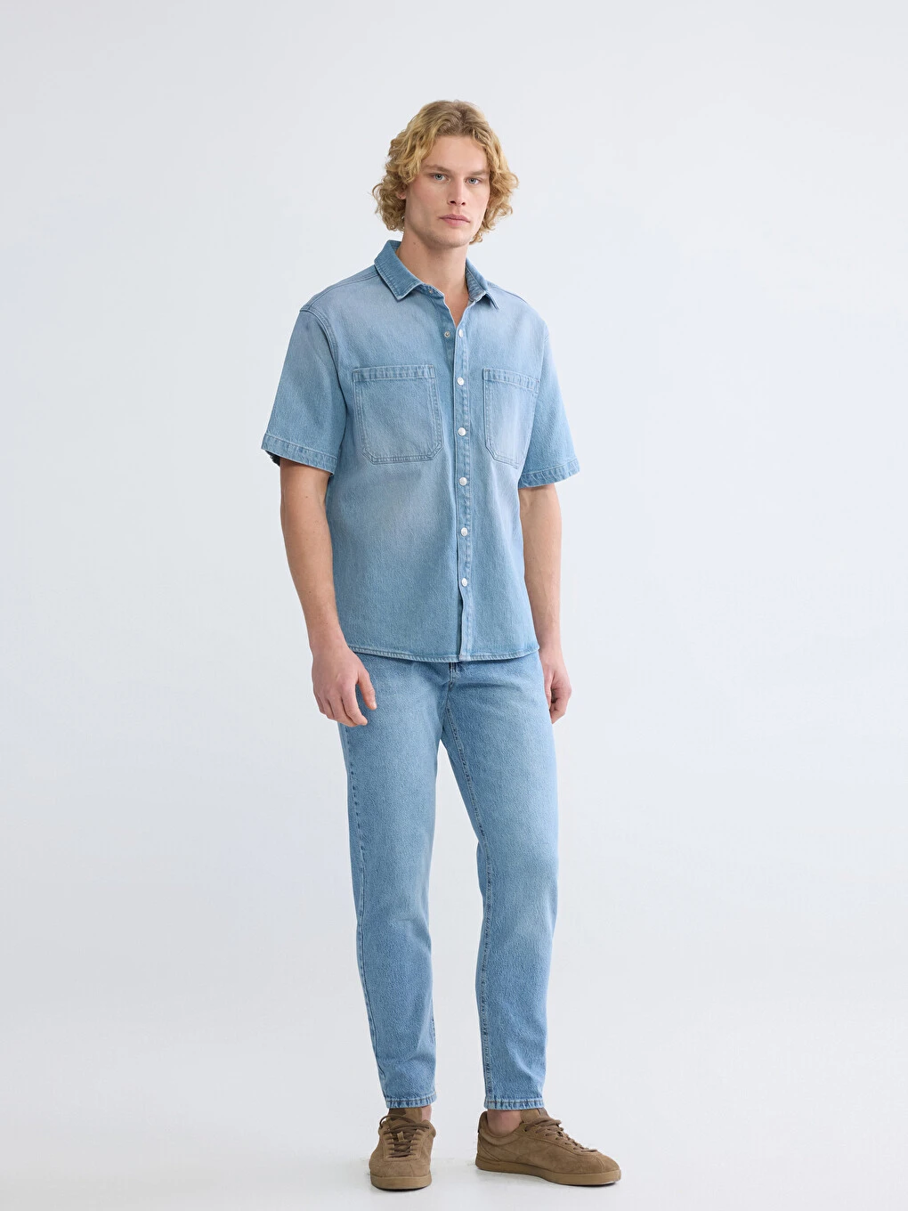 LCW Jeans Regular Fit Muška Teksas Košulja