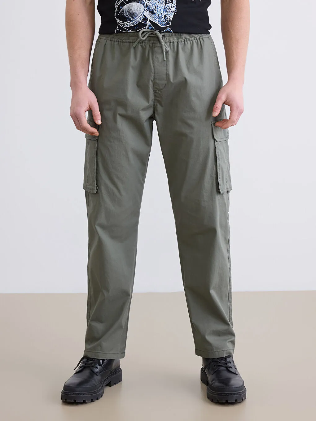 XSIDE Cargo Pantalone Za Muškarce Opuštenog Kroja