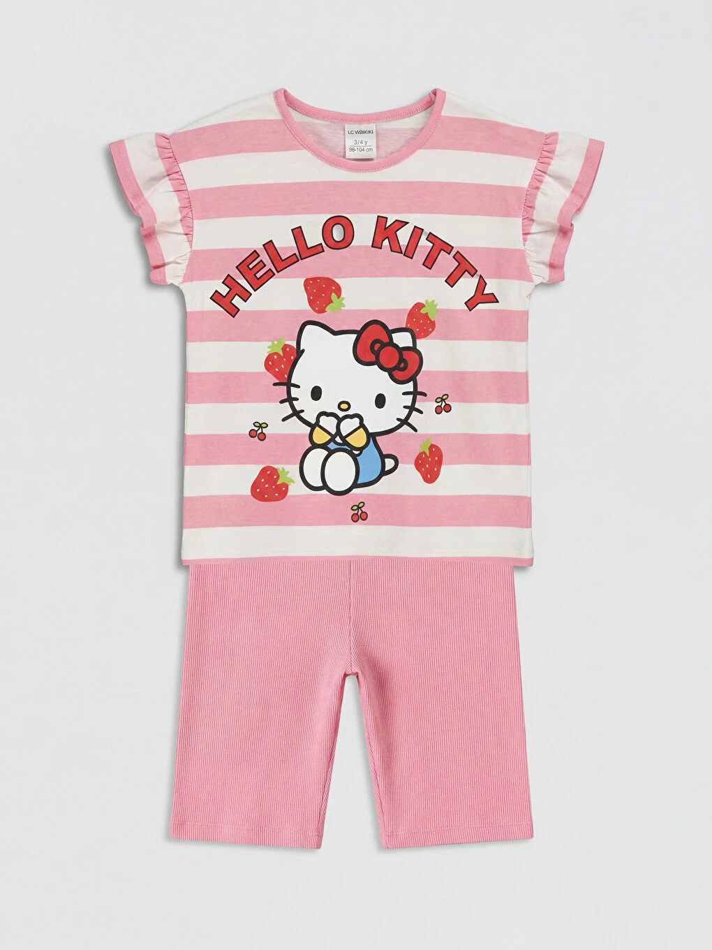 LCW Kids Hello Kitty Štampani Komplet Za Devojčice