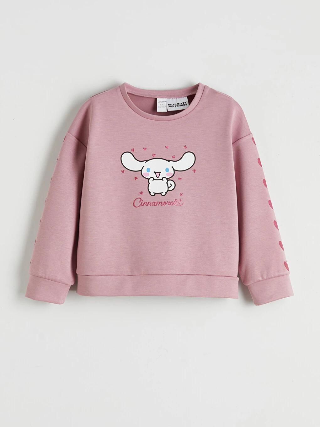 LCW Kids Cinnamoroll Štampani Komplet Trenerka Za Devojčice Sa Mekim Dodirom