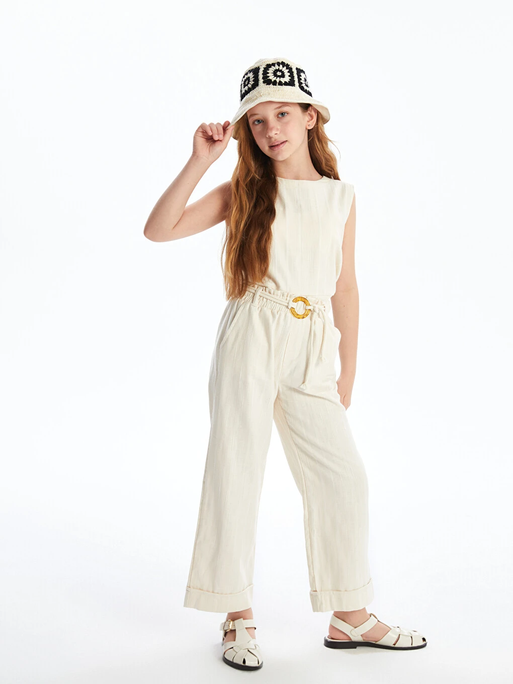 LCW Kids Pantalone Sa Elastičnim Strukom Za Devojčice