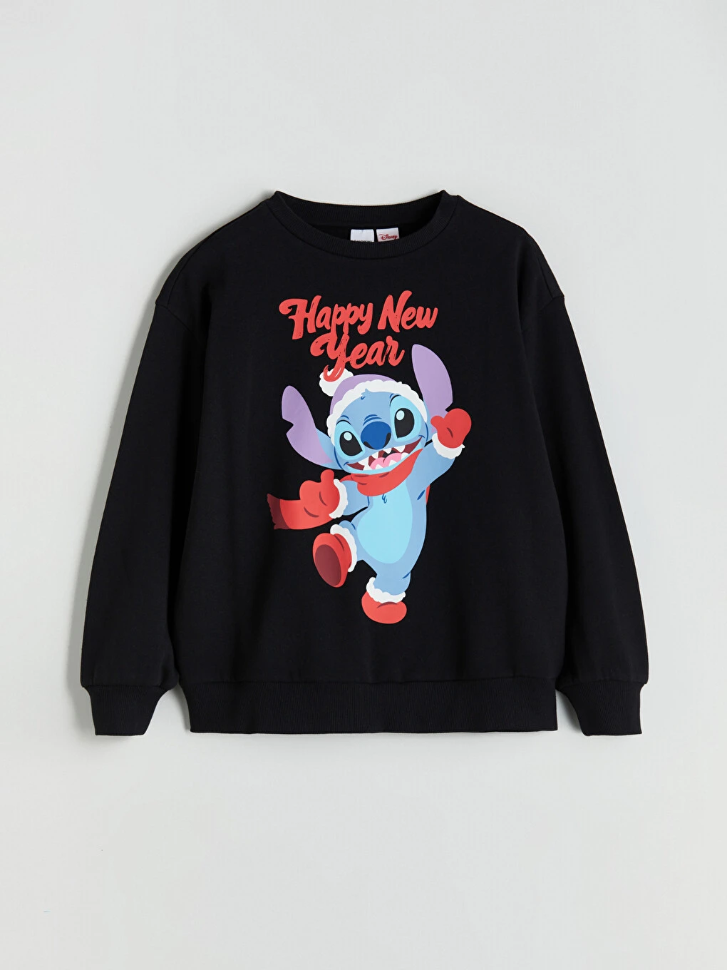 LCW Kids Stitch Štampana Novogodišnja Dukserica Za Dečji