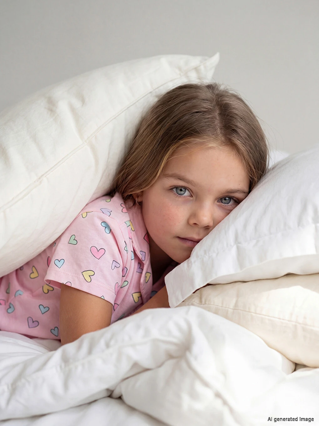 LCW Kids Pidžama Komplet Sa Kragnom Za Devojčice, Kratka Pidžama