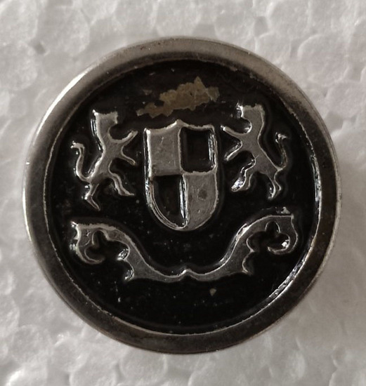 Metalna dugmad sa grbom (set od 6 komada) - 2.3 cm