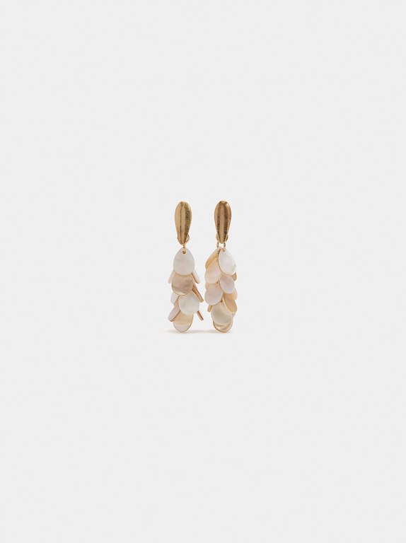 LONG EARRINGS WITH SHELLS